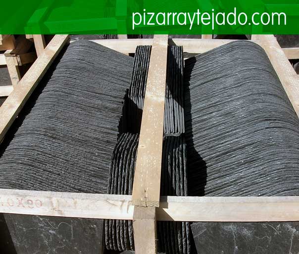 Pedra de pissarra natural per solados, teulades i façanes.