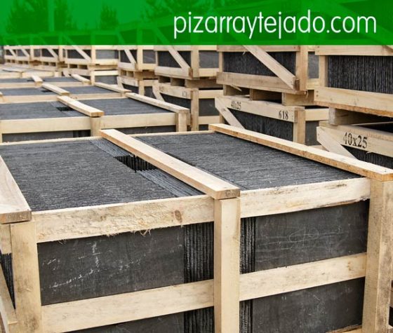 Pedra de pissarra natural per solados, teulades i façanes.